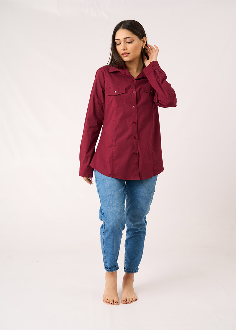 Camisa poplin entallado – Nix & Idium