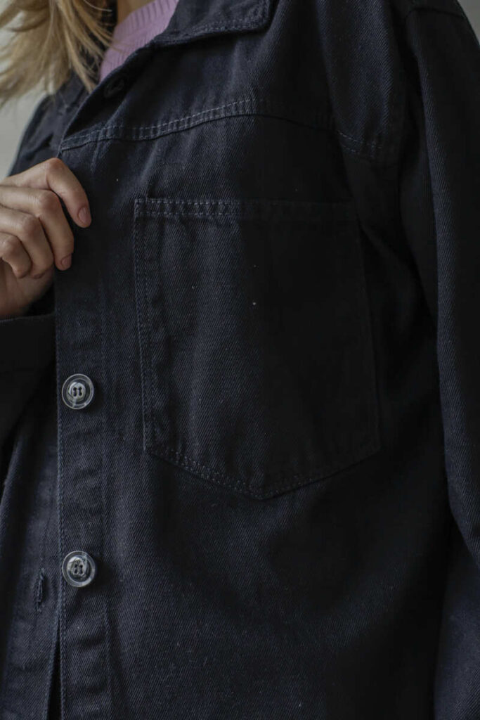 Camisaco jean negro -art30- – Nix & Idium
