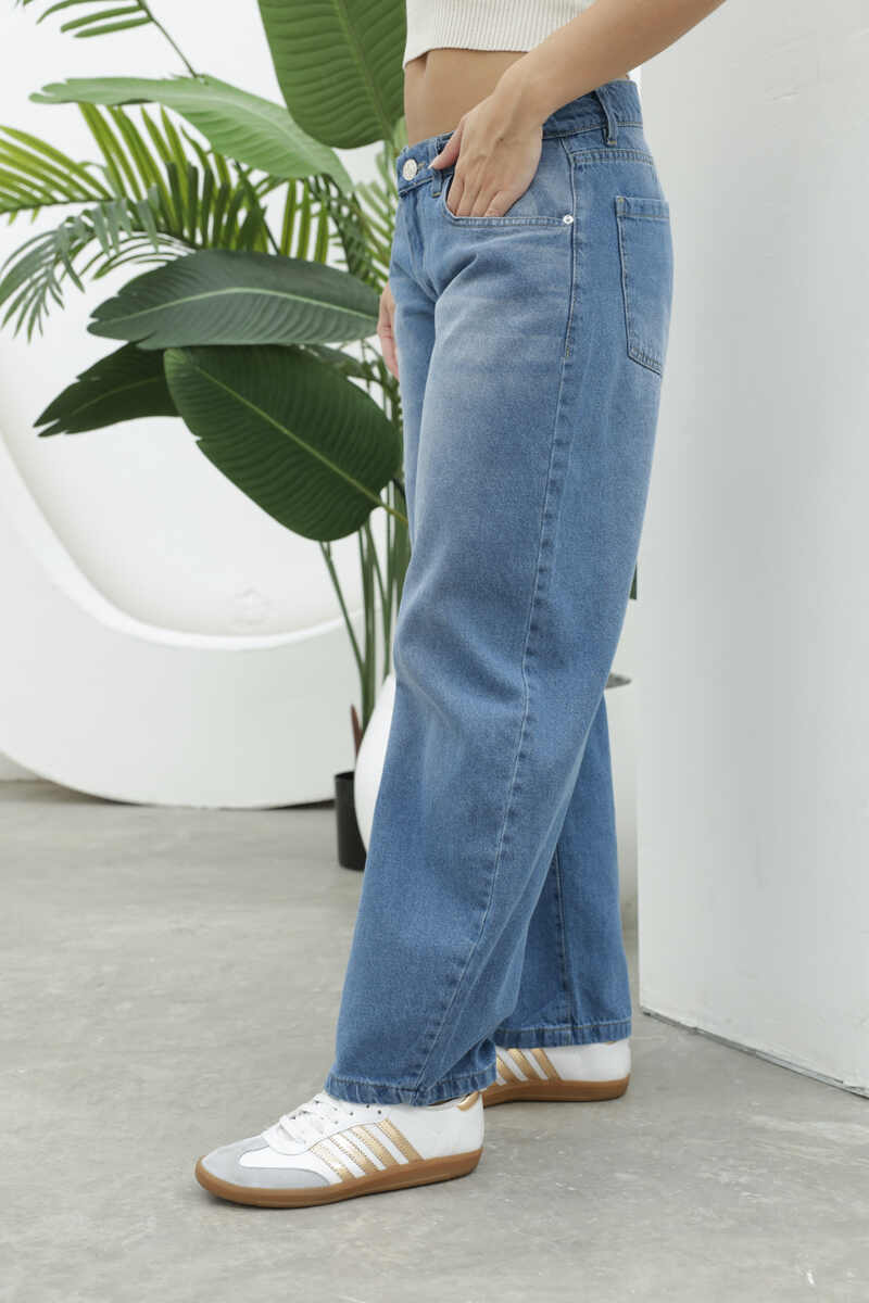 Jean balloon azul-art186- – Nix & Idium